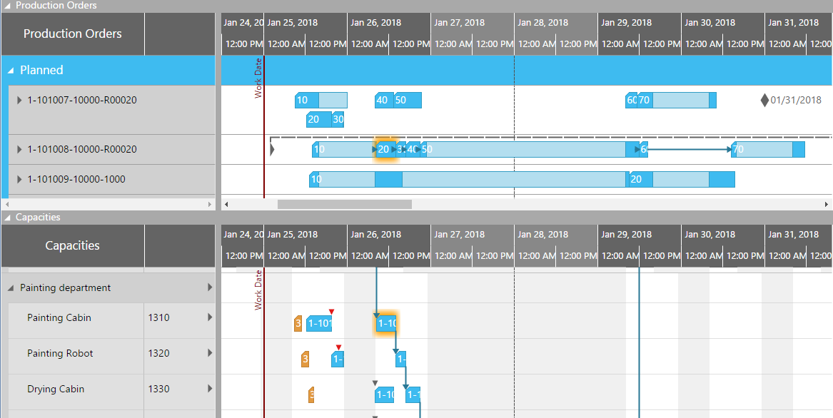 Standard or individual HTML5 JavaScript Gantt Widget Standard or individual HTML5 JavaScript Gantt Widget